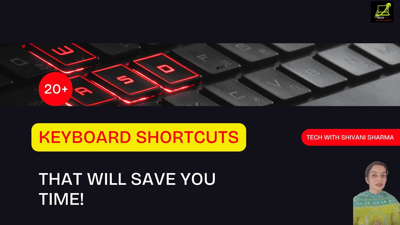 20+ Keyboard Shortcuts That Will Save You Time! | Smart Computer Tricks ...