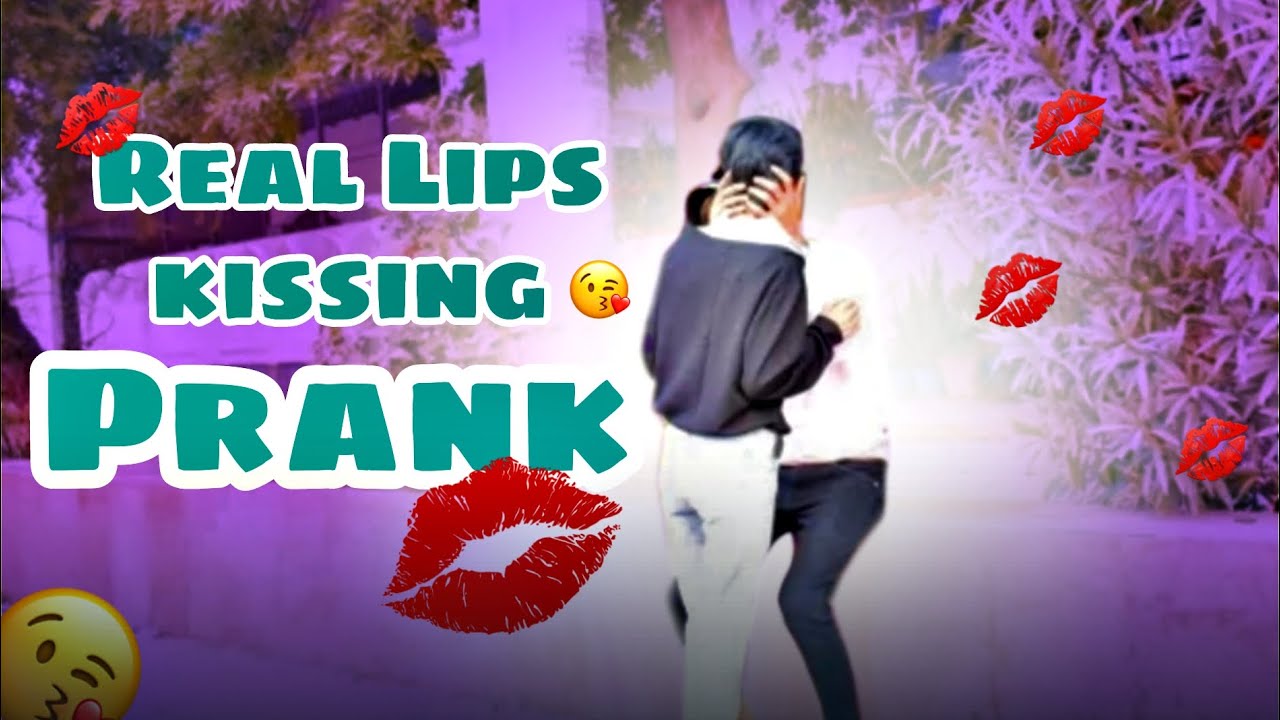 REAL LIPS KISSING PRANK ON CUTE GIRL || GONE WRONG😡 || KHTARI LONDA ...