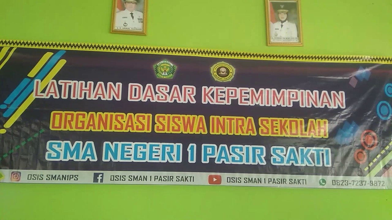 Latihan Dasar Kepemimpinan Siswa (LDKS) 2019/2020 - YouTube