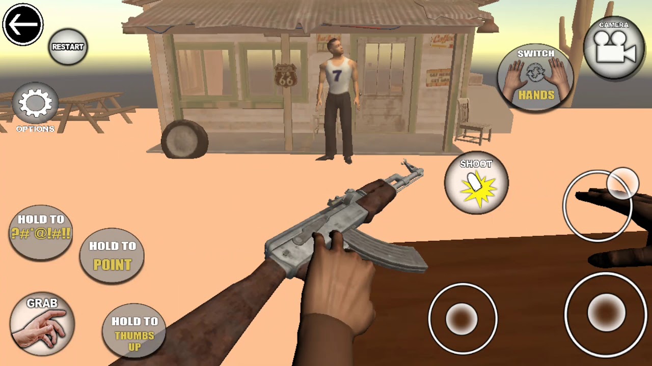 Hands n guns simulator part 3 - YouTube