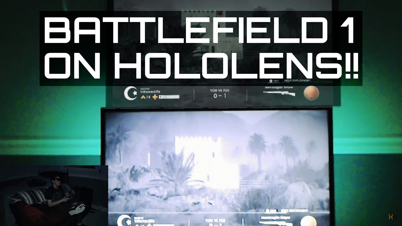 HoloLens Gaming Vs. TV Gaming!! - YouTube