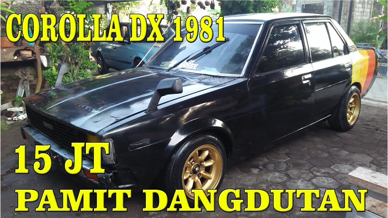 TOYOTA COROLLA DX 1981 RETRO - YouTube