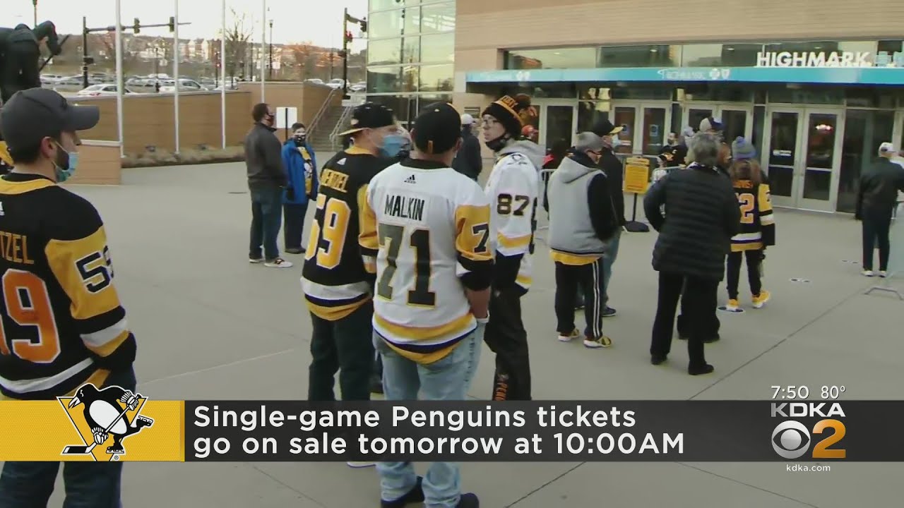 Penguins single-game tickets go on sale Wednesday - YouTube