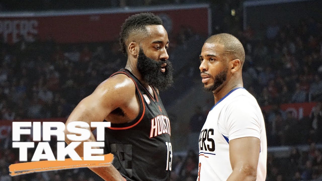 Chris Paul And James Harden Playing Together On Rockets | First Take ...
