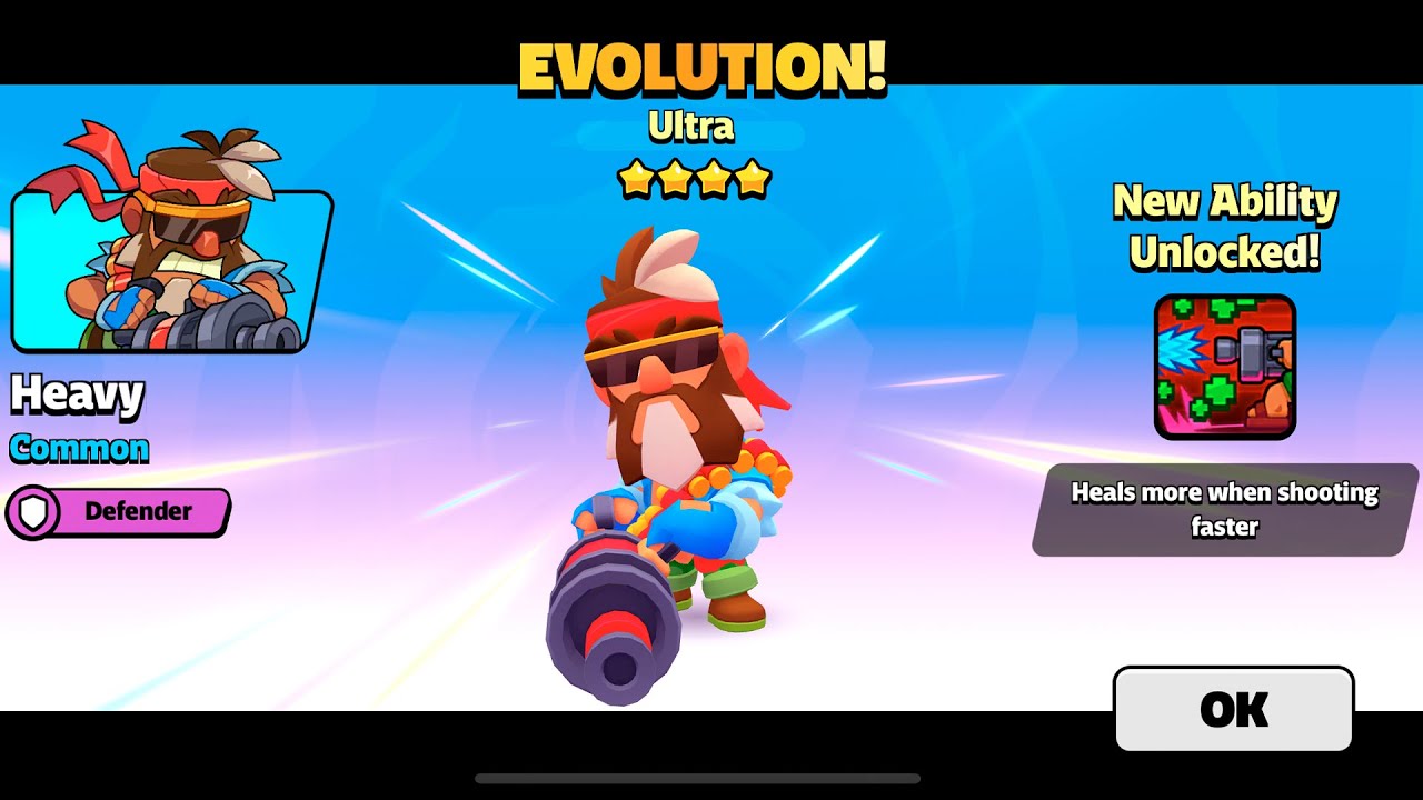 🙄 Squad Busters Heavy Ultra Upgrade and Gameplay - YouTube