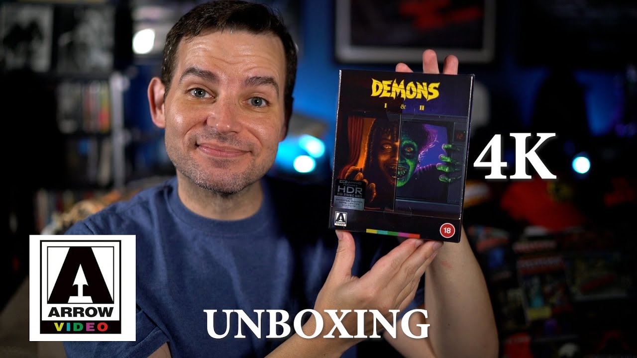 NEW 4K UHD of Demons 1 and 2 Limited Edition Set From Arrow Unboxing ...