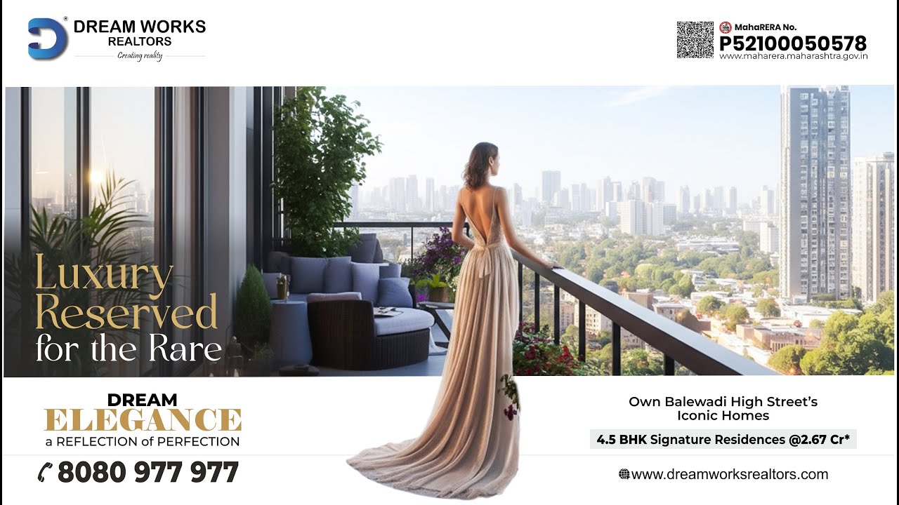 Dream Works Realtors Project - Dream Elegance 4.5/3 BHK Apartments ...