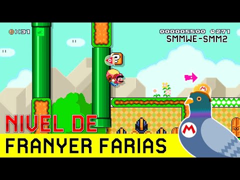 Jugando el Nivel de FRANYER FARIAS en SMM2 uwu | Super Mario Maker World Engine