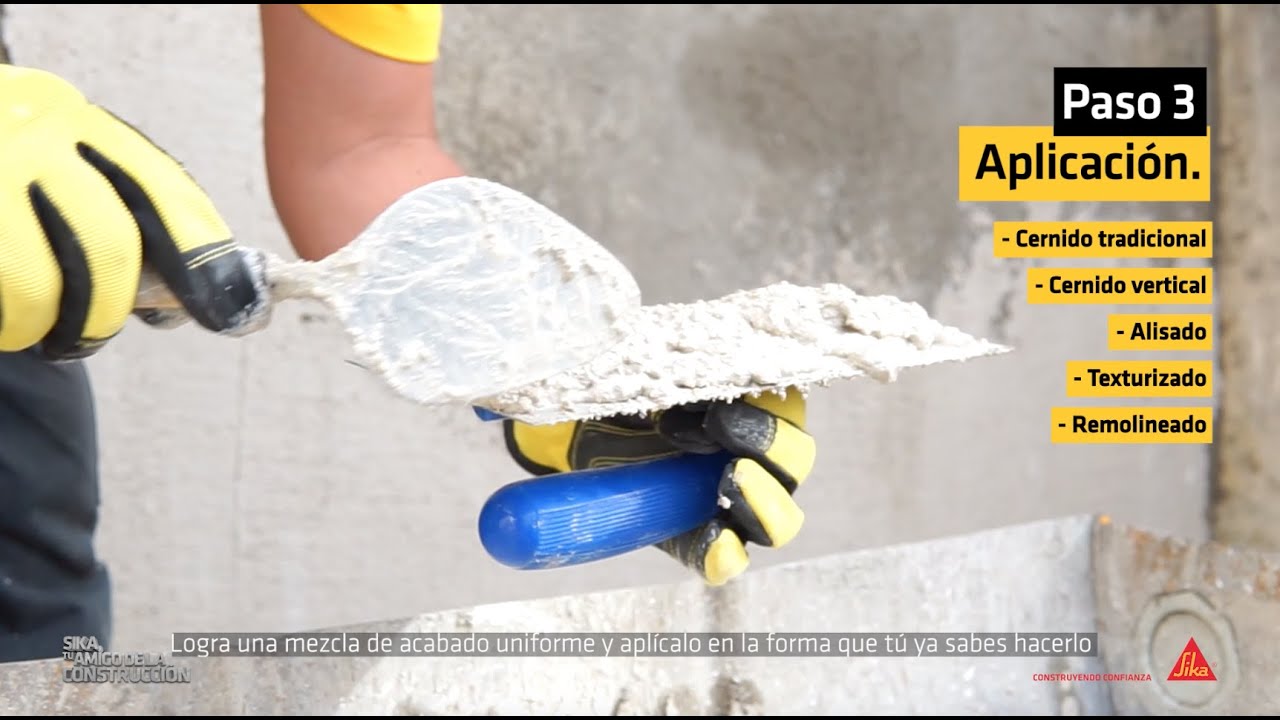 Repellos resistentes a la humedad, con Sika® 1 - YouTube