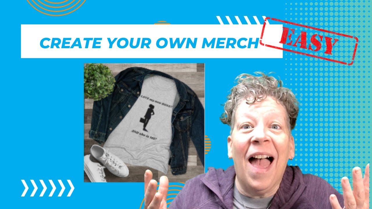 Easily Create Your Own Merch with Print On Demand - YouTube