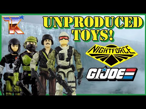Unproduced Toys | GI Joe Night Force | Vintage A Real American Hero ...