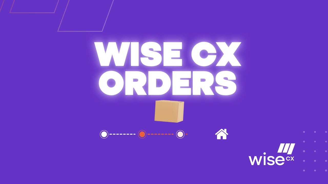 Wise CX Orders - POR - YouTube