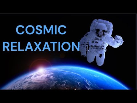 COSMIC relaxation. NASA footage from deep space in 4K+ relaxing music ...