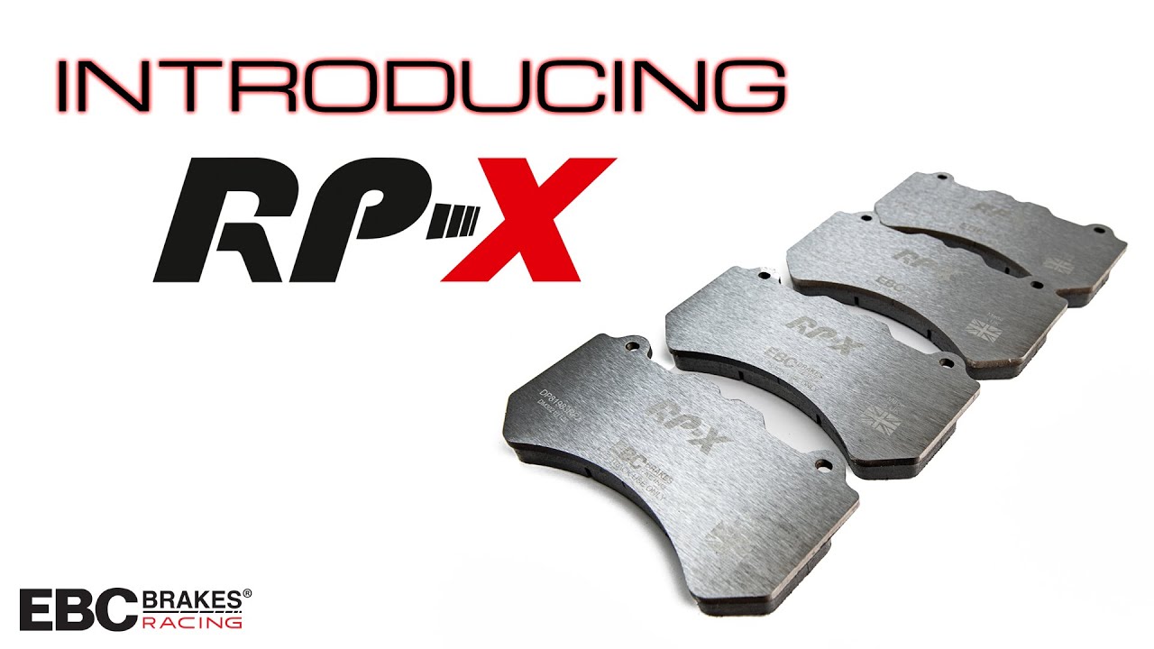 EBC Brakes Racing’s RP-X™ Track/Race Pad – Technical Highlights - YouTube
