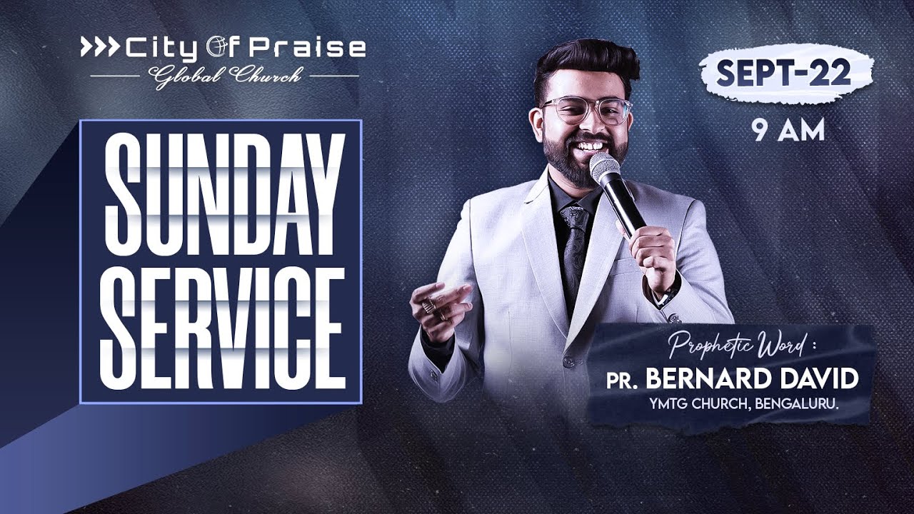 🔴🅻🅸🆅🅴 - SUNDAY SERVICE | 22 SEPTEMBER 2024 | PASTOR BERNARD DAVID - YouTube
