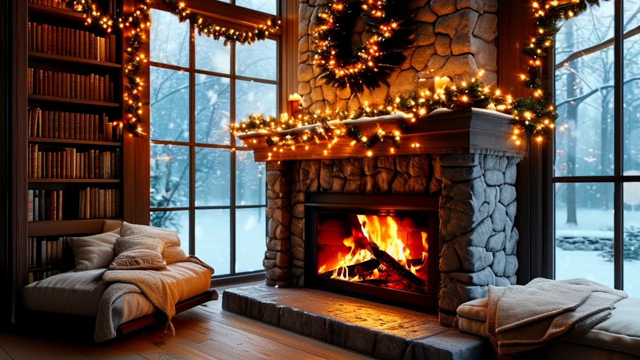 New Year's Eve Ambience at New York 🌃 Cozy Apartment with Elegant Jazz ...