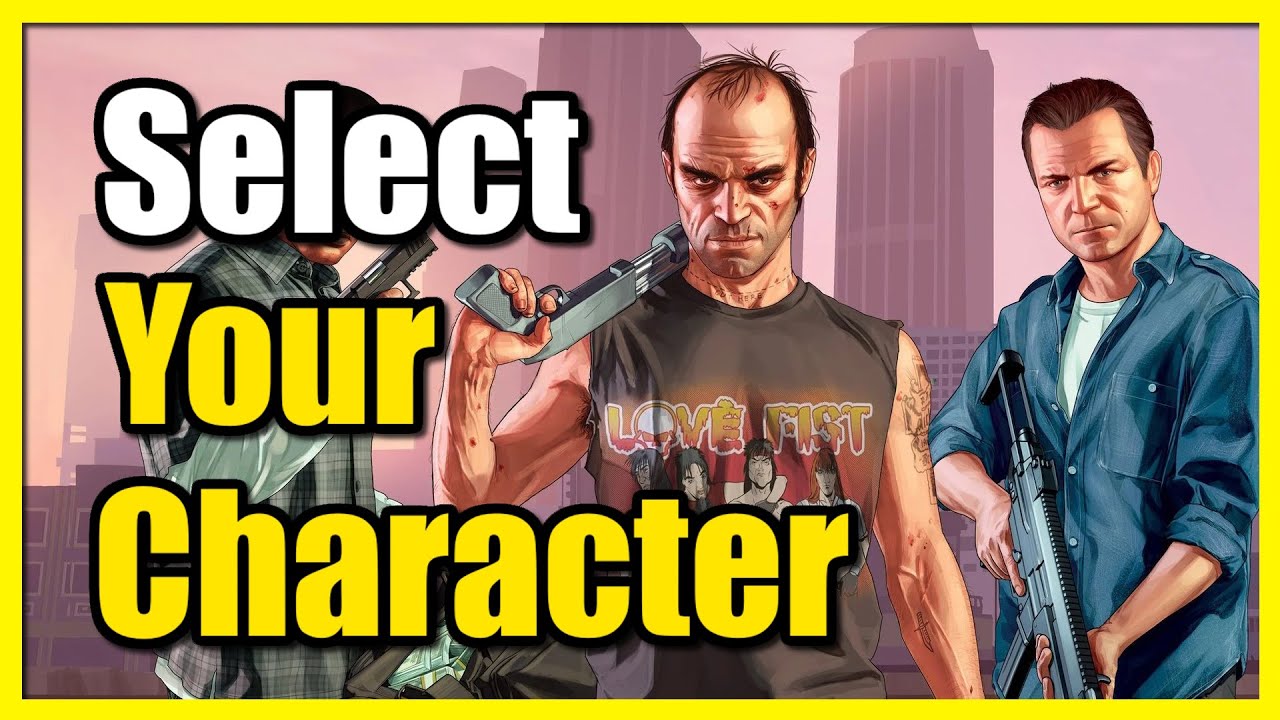 How to Select Different Character in GTA 5 Online or Story Mode (Fast ...