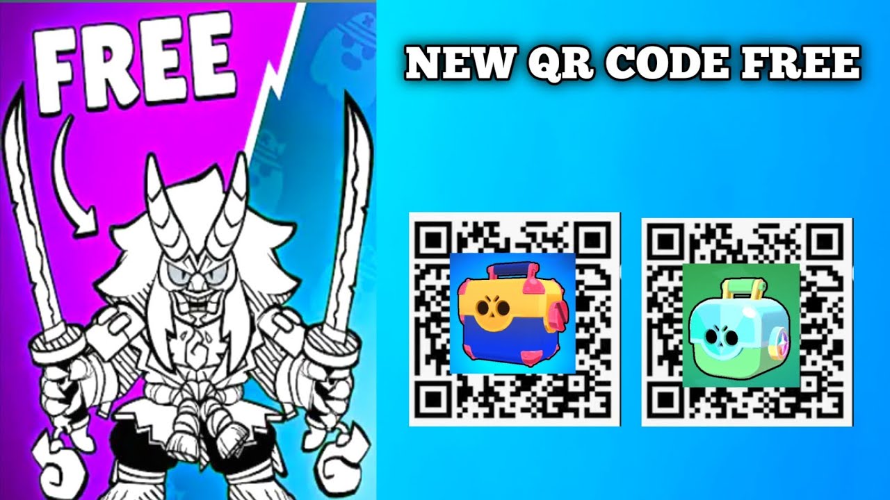 NEW REWARDS QR CODES 2025 😁 BRAWL STARS NWE QR CODE 😱 QR CODE BRAWL ...