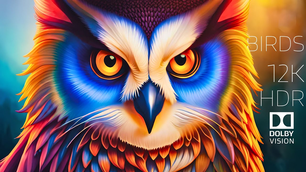 The World Of Birds In 12K HDR || Dolby Vision 60 FPS - YouTube