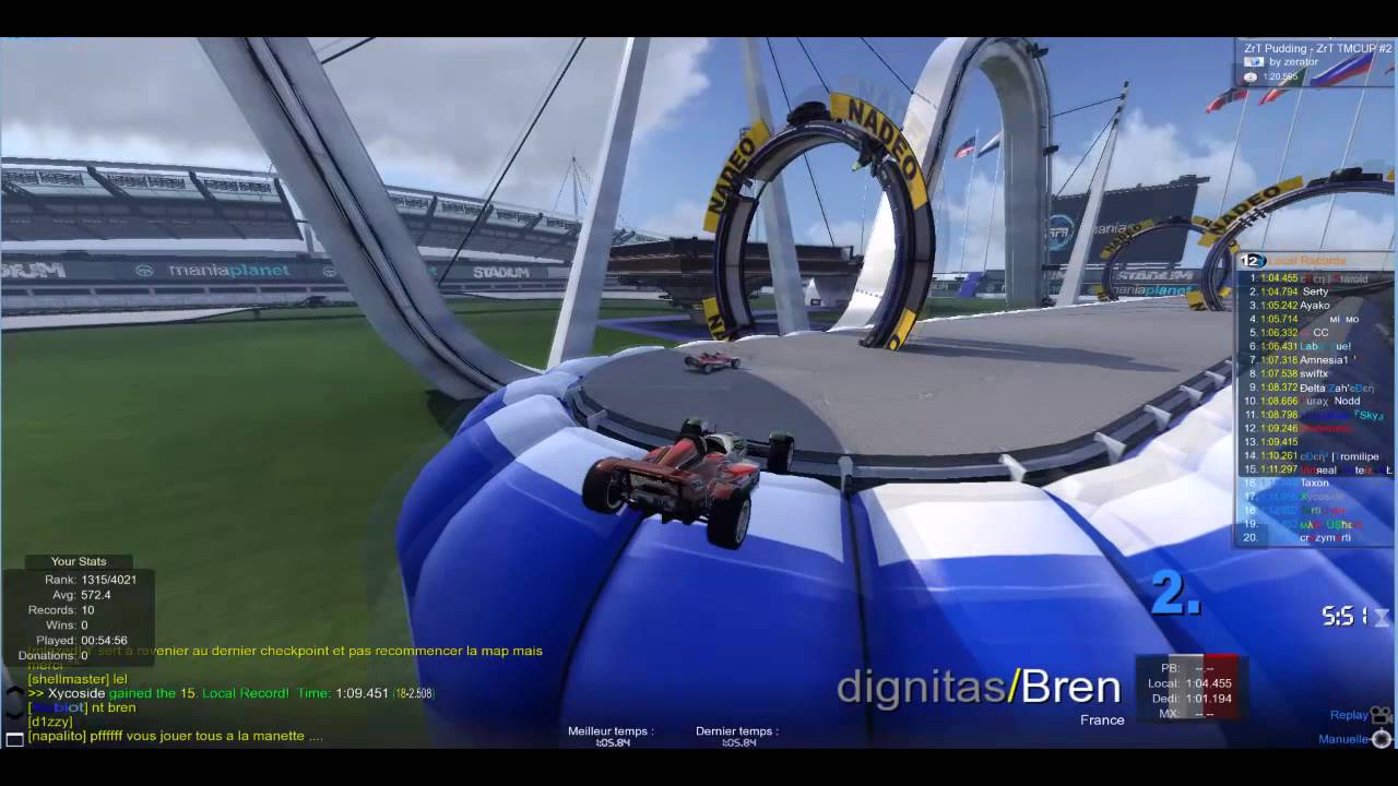 ZRT CUP - BREN RECORD - TRACKMANIA - YouTube