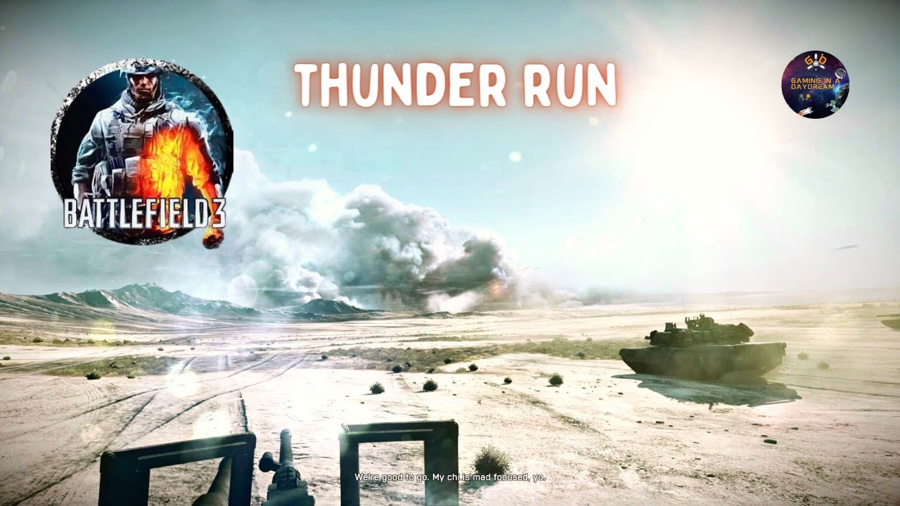 BATTLEFIELD 3 THUNDER RUN PC HARD DIFFICULTY FIRST AND BLIND PLAY ...