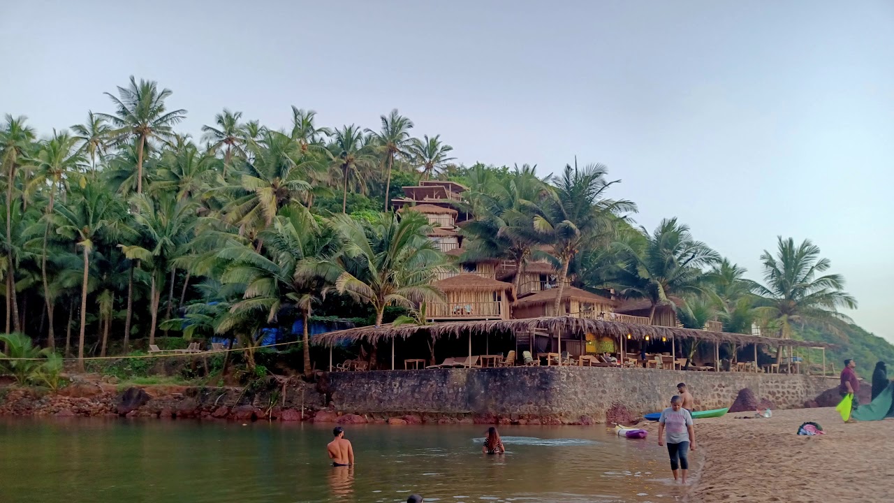 Cola Beach, Cola Beach near Agonda, South Goa, BLUE LAGOON, Lagoon at ...