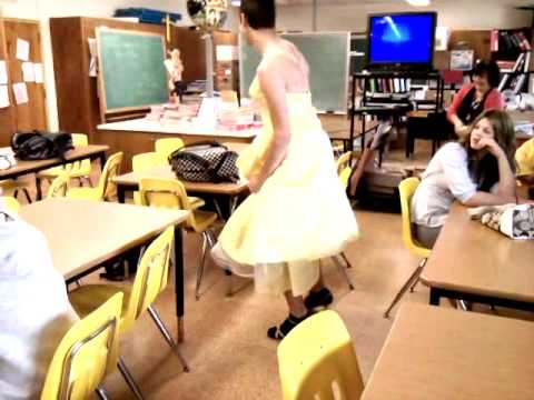 Mike z doing the jerk ina dress and high heels.2010