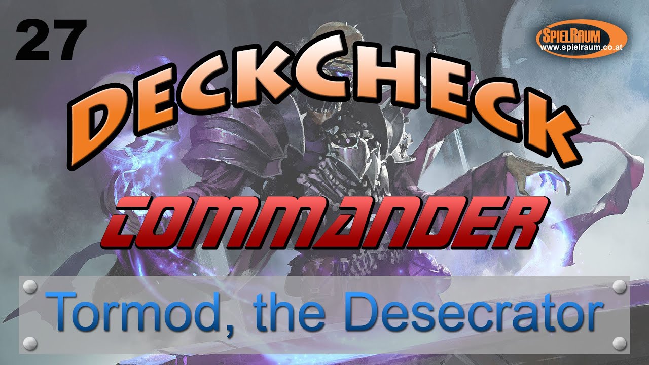 Tormod, the Desecrator + The Prismatic Piper - Commander DeckCheck - 27 ...