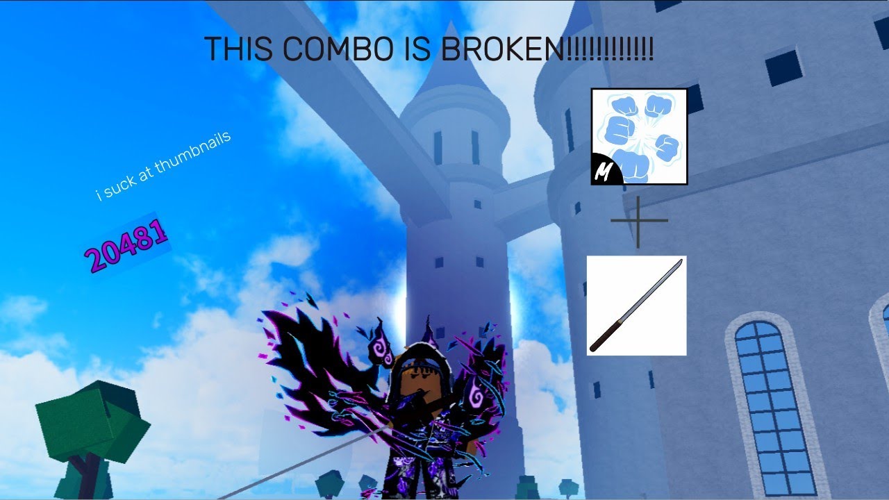 bloxfruits my top5 superhuman combo's part 1 - YouTube