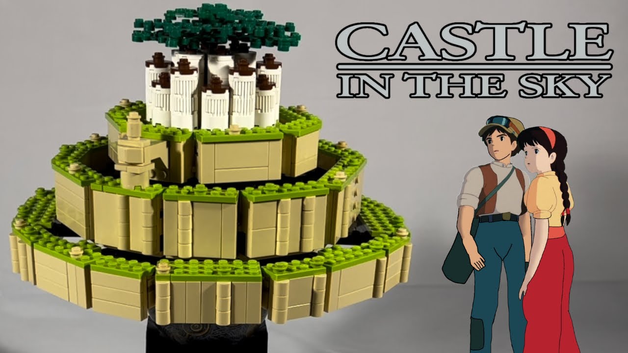 LEGO Castle In The Sky MOC - Studio Ghibli - YouTube