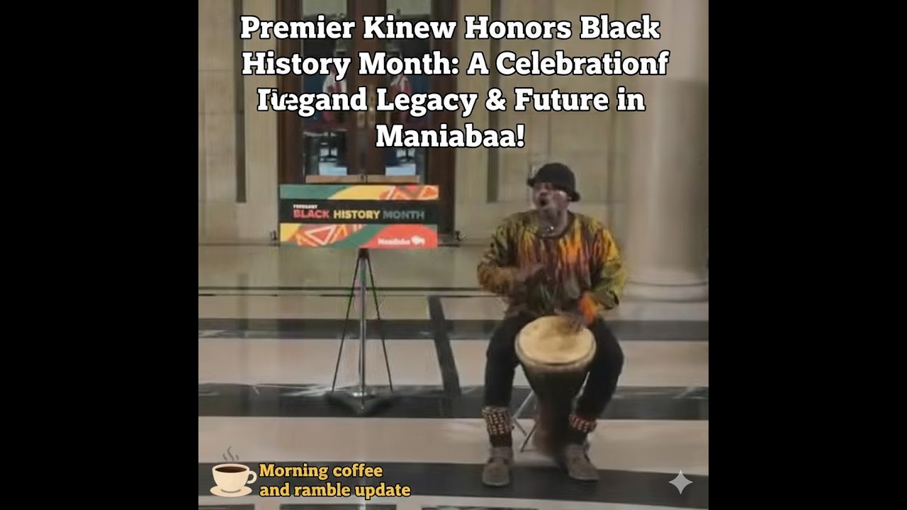 Premier Kinew Honors Black History Month: A Celebration of Legacy ...