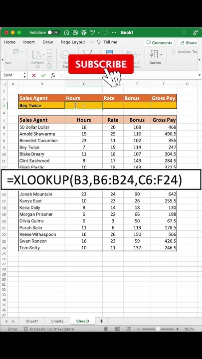 Excel Pro Tricks: XLOOKUP to return Multiple Columns and Rows in Excel formula with XLOOKUP ...