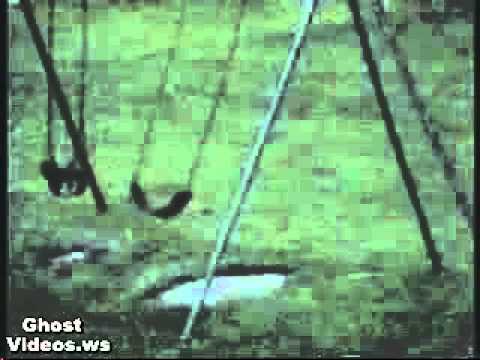 Ghost on a Playground Uses Swingset. - YouTube