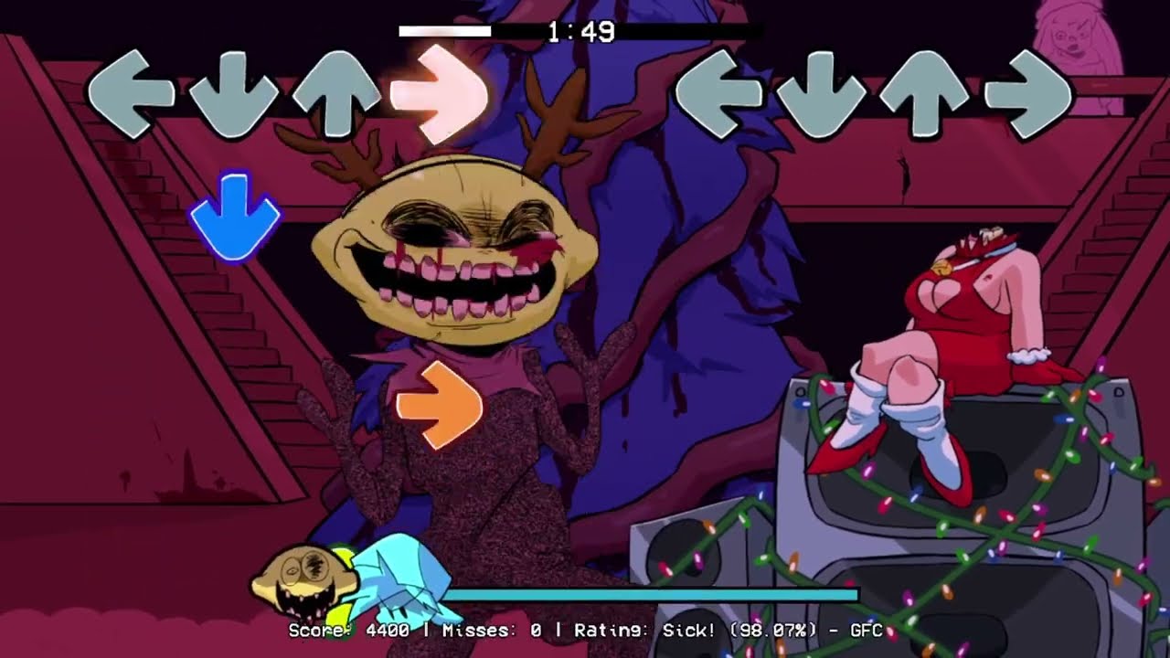 FNF HD Psych Engine Port, *Small Update*, *NEW* Winter Horrorland ...