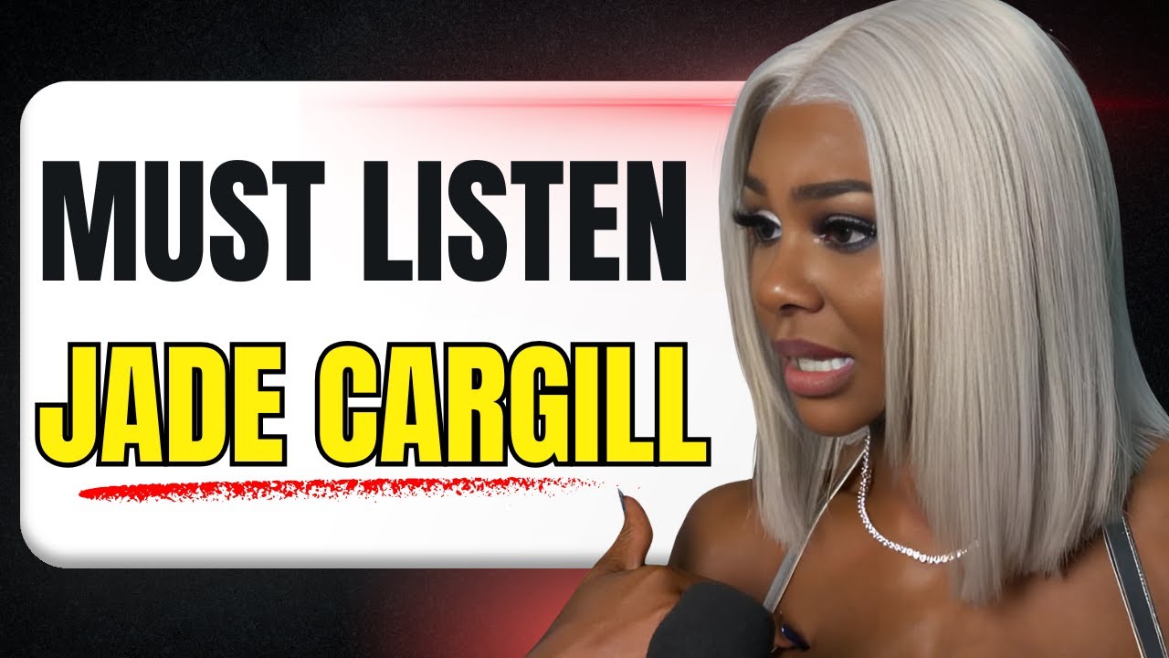 Jade Cargill Fires Back Hard At Critics - YouTube