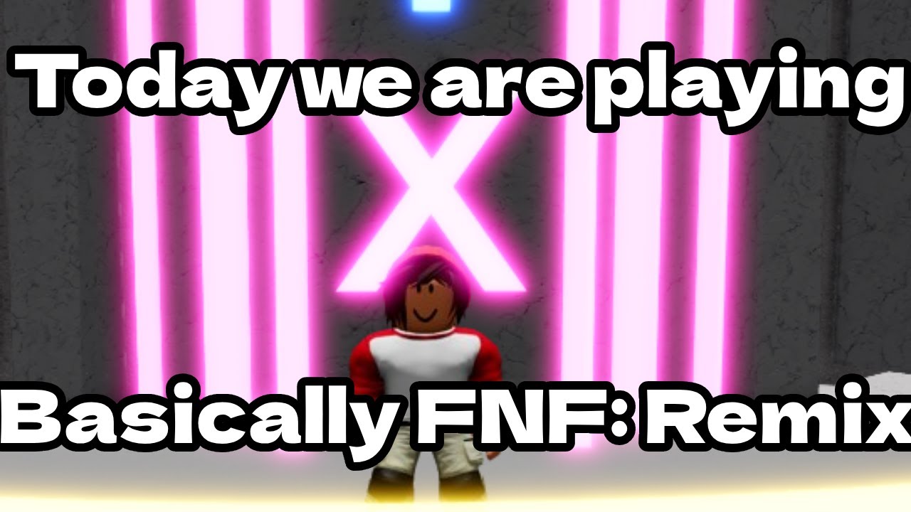 Playing Basically FNF: Remix on Roblox - YouTube