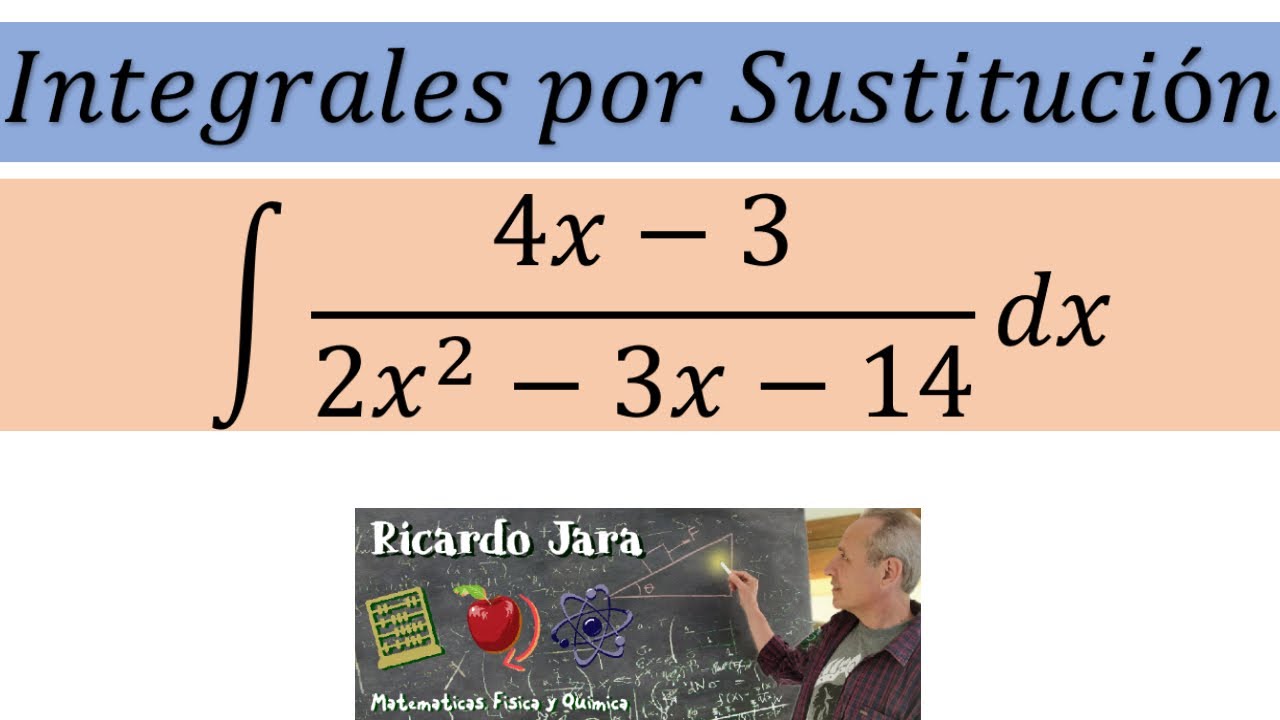 Integrales por Sustitución - YouTube