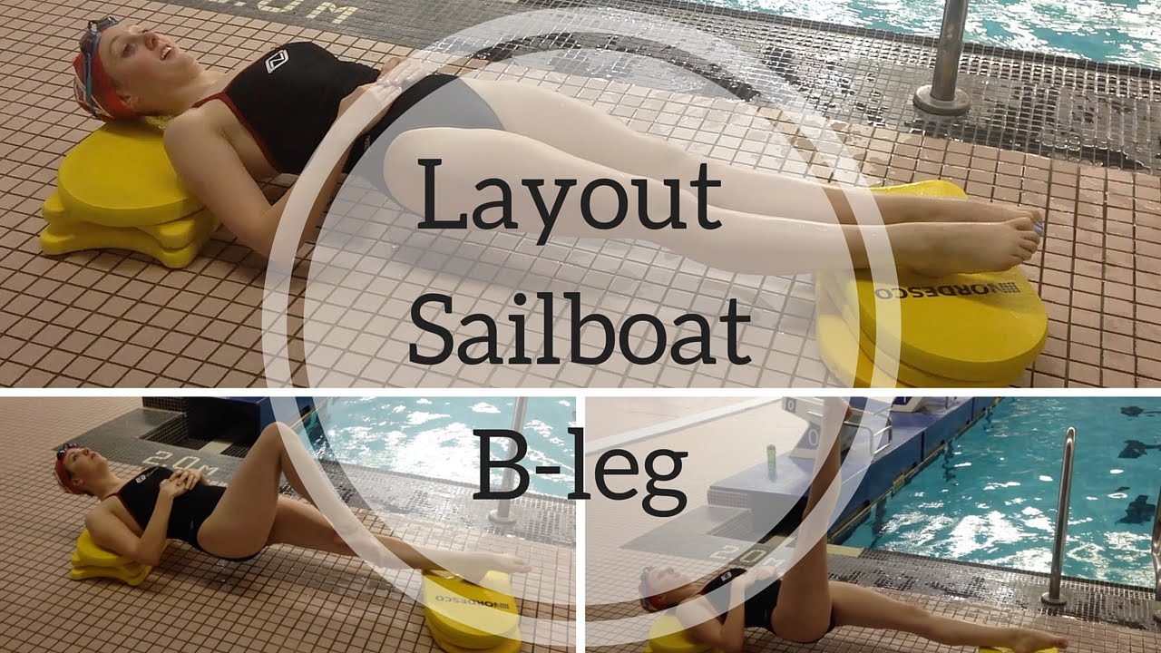 Synchronized Swimming Layout, Sailboat and Ballet Leg Drill - YouTube