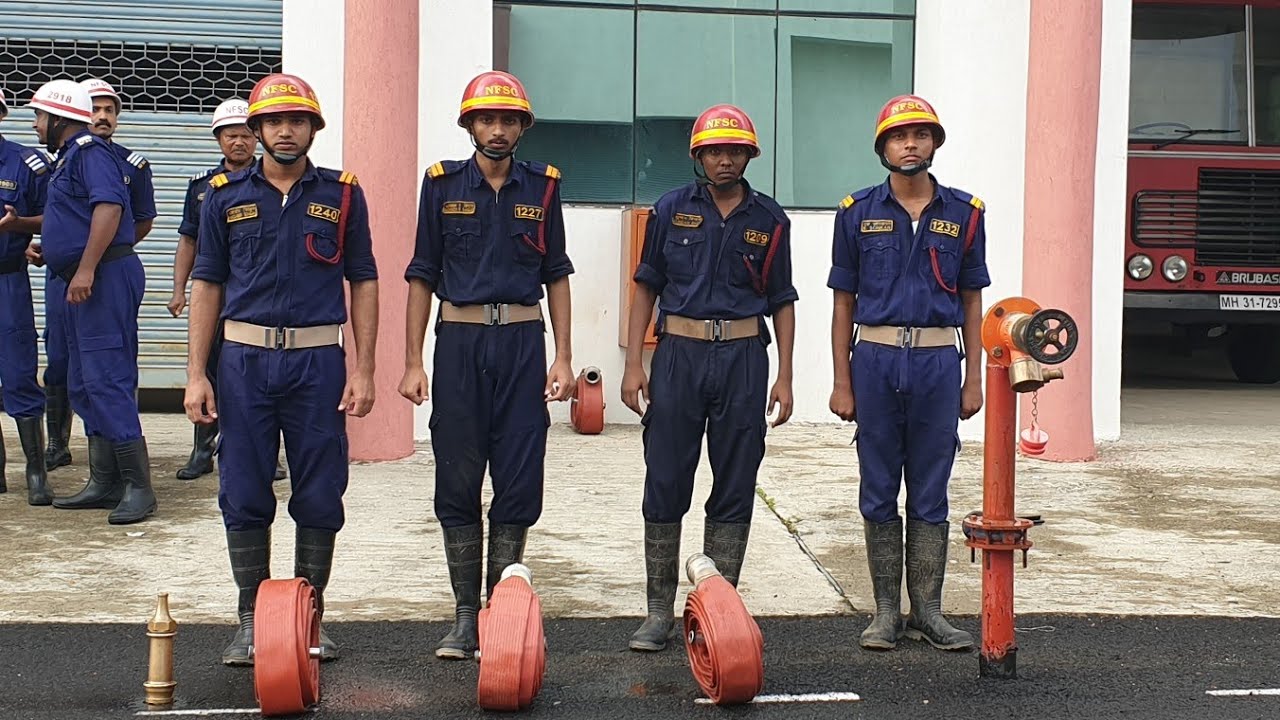 NFSC NGP - Hydrant Drill Competition - BE 4th Batch - 2019 - YouTube