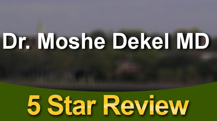 Dr. Moshe Dekel MD Bluffton Wonderful 5 Star Review by J. F. - YouTube
