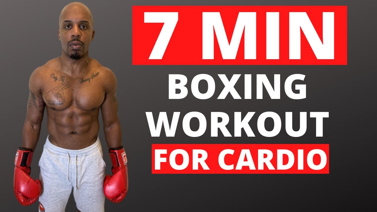 7 MINUTE BOXING WORKOUT| Boxing For Beginners| Heavy Bag Cardio - YouTube