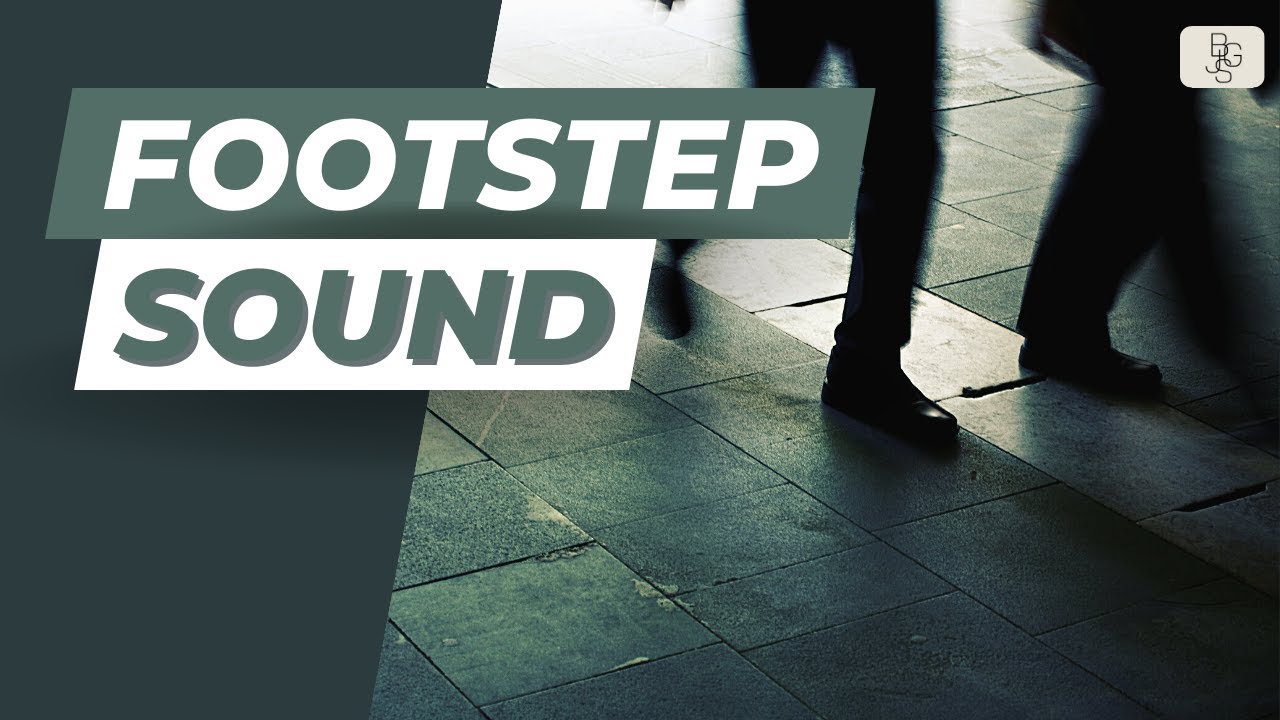 Person Walking on Concrete | Authentic Footstep Sound Effect - YouTube