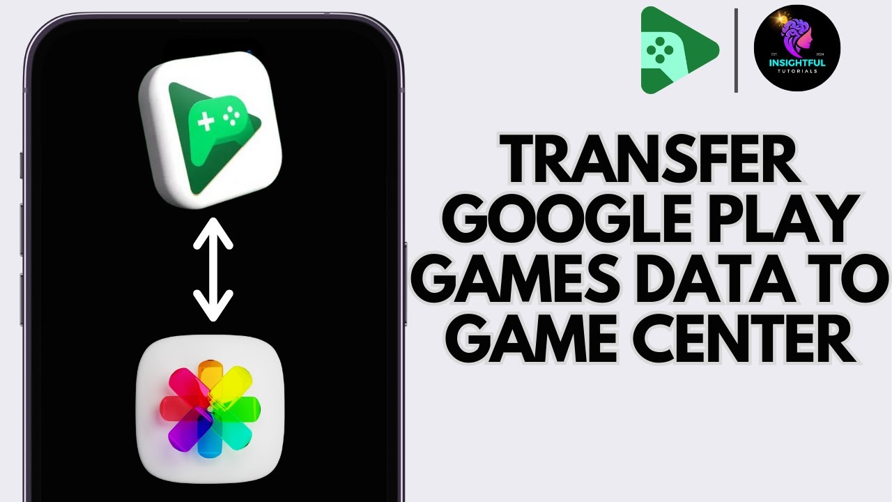How to Transfer Google Play Games Data to Game Center 2024 - YouTube