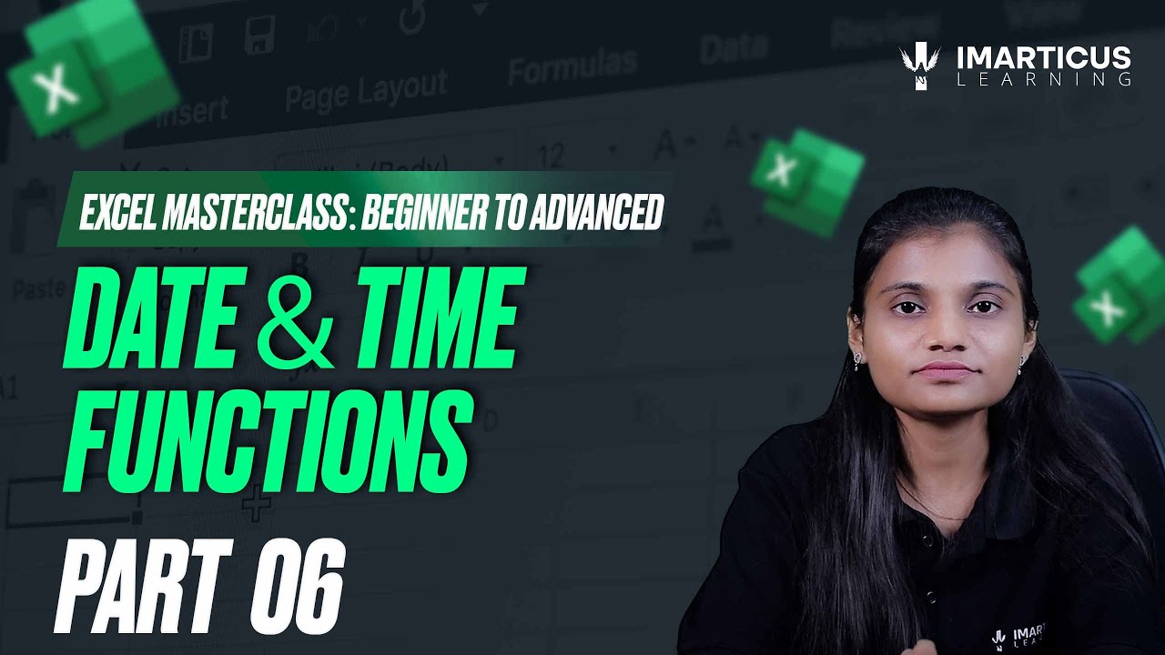 Master Date And Time Functions In Excel Simplify Your Data Management 5240