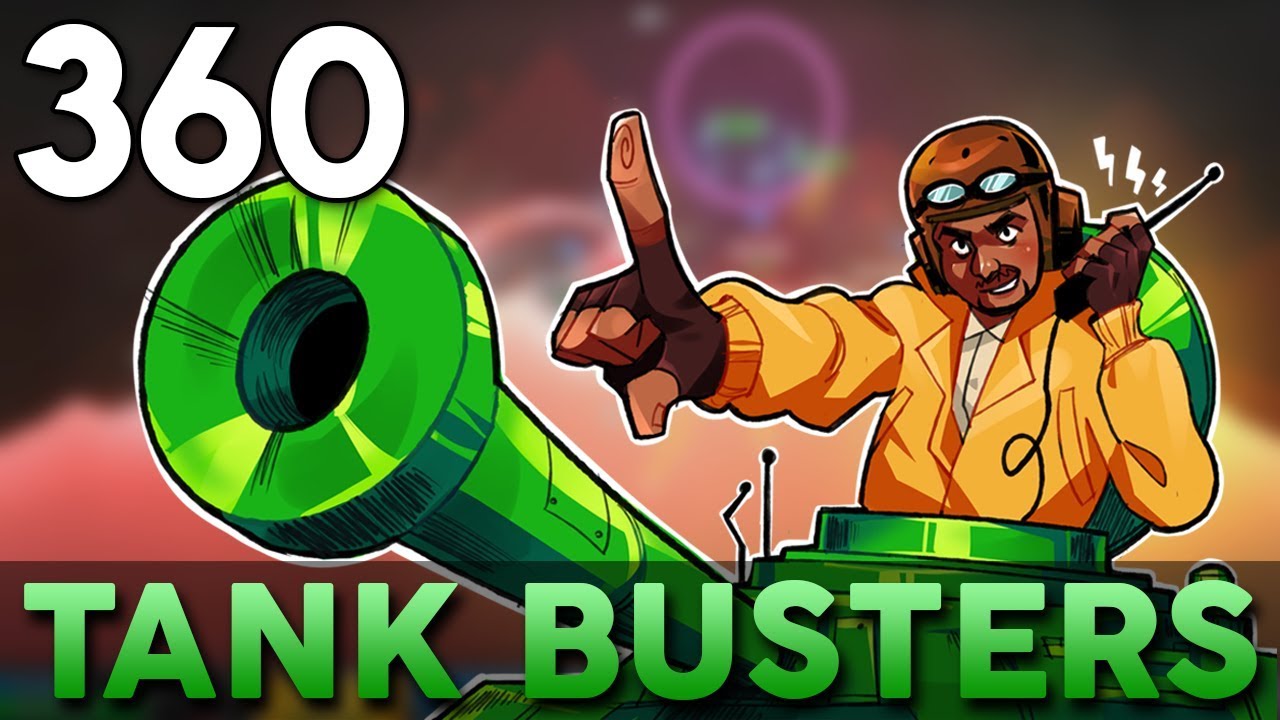 [360] Tank Busters (Let's Play ShellShock Live w/ GaLm and Friends ...