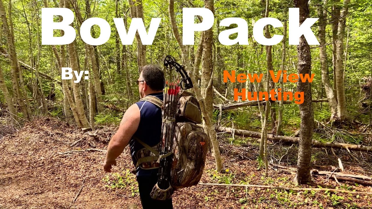 Bow Pack by New View Hunting & Sea Trout Fishing Clip - YouTube