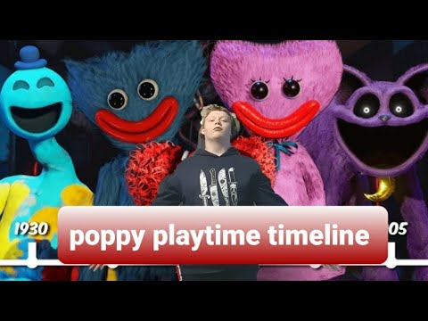 The poppy playtime timeline with Smg6 Creator - YouTube