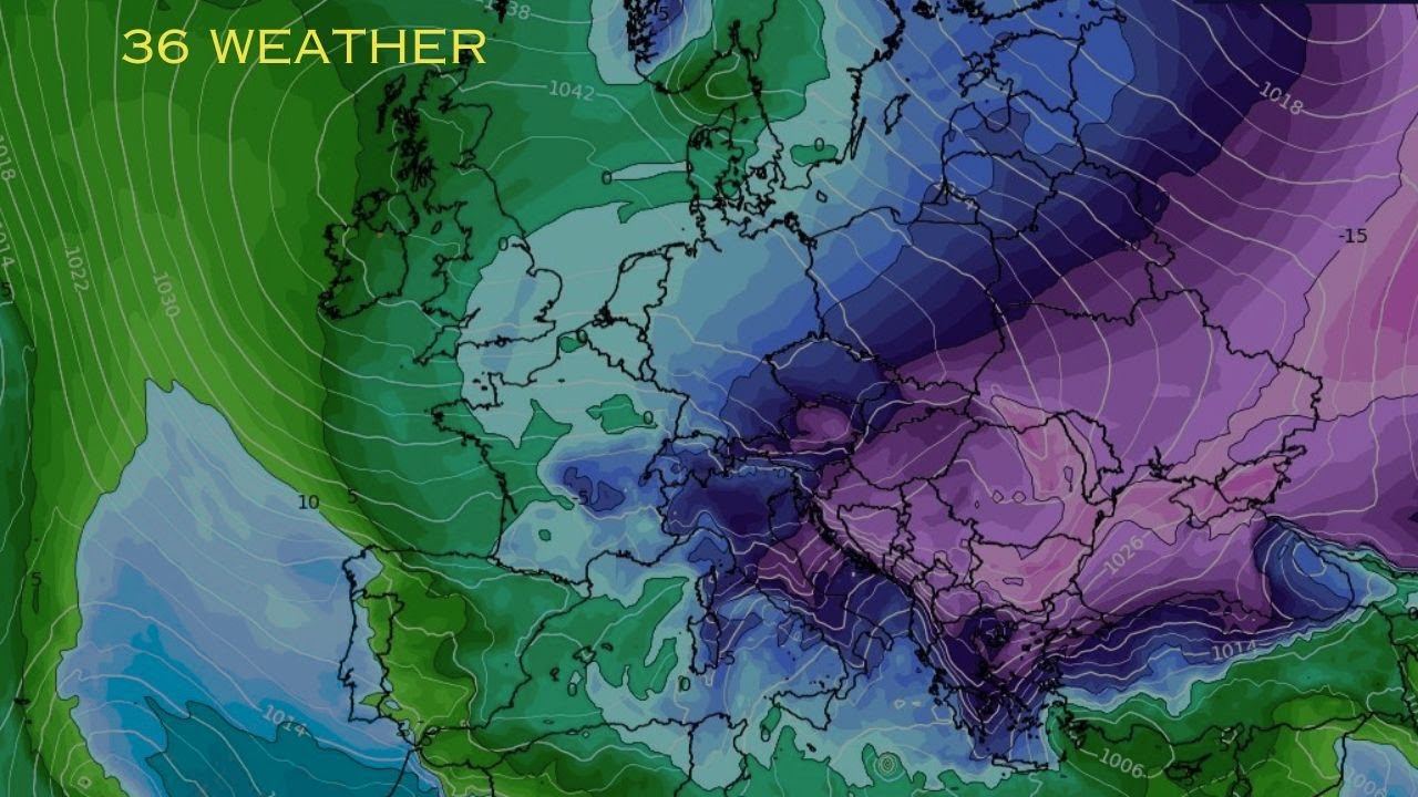 ΚΑΙΡΟΣ | 27 Φεβρουαρίου 2024 Θερμοκρασία Στην Ευρώπη GFS 850 hPa - 00Z ...