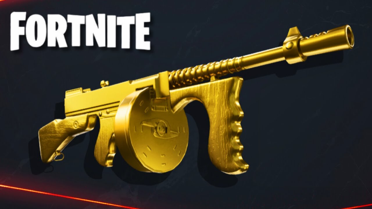 J'ai TEST la THOMPSON (Fortnite) - YouTube