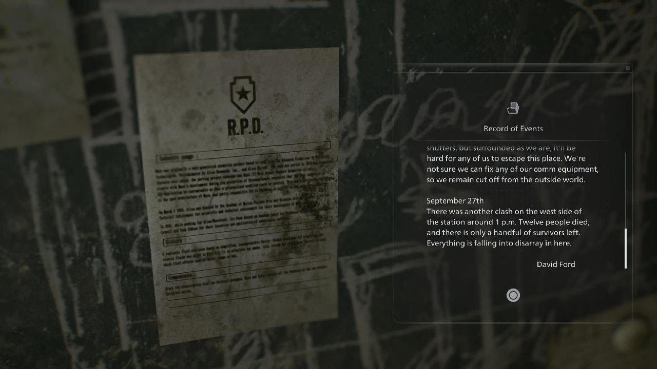 Resident evil 9 - Tofu Police easter egg - YouTube